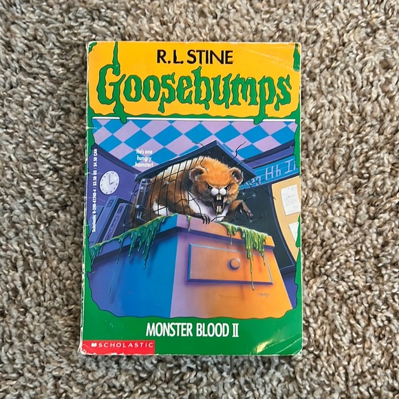 Goosebumps | Other | Vintage Rl Stine Goosebumps Book Monster Blood Ii ...